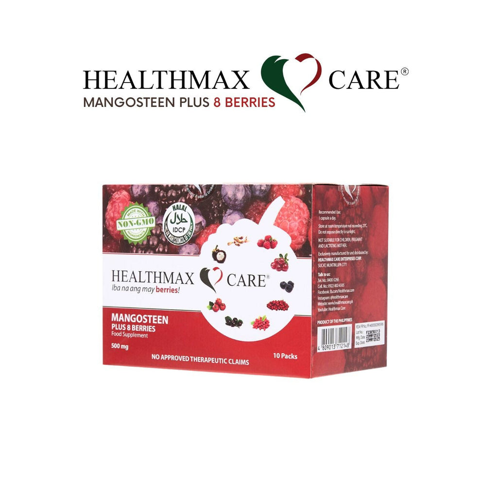 Healthmax Care Mangosteen Plus 8 Berries 100 Capsules